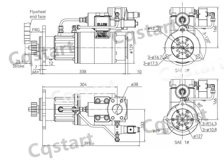 Powerful Air Starters for Diesel Engine - Cqstart