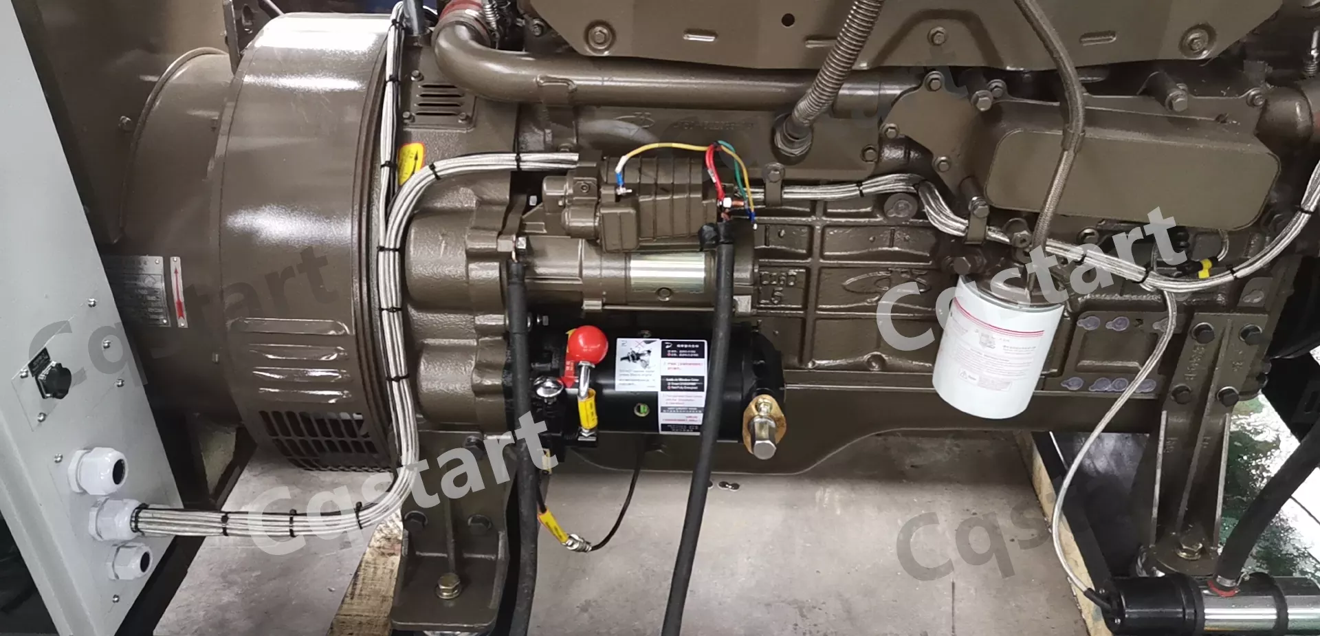 Diesel Engine Mechanical Spring Starter 4-7.5L - 1 Series - Cqstart