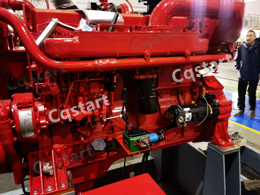 Spring Starter for 10-13L Diesel Engine - 4 Series - Cqstart